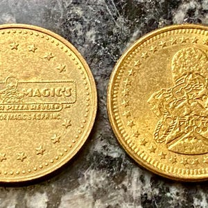 A Pair of Different Vintage ‘major Magic's All Star Pizza Birthday ...