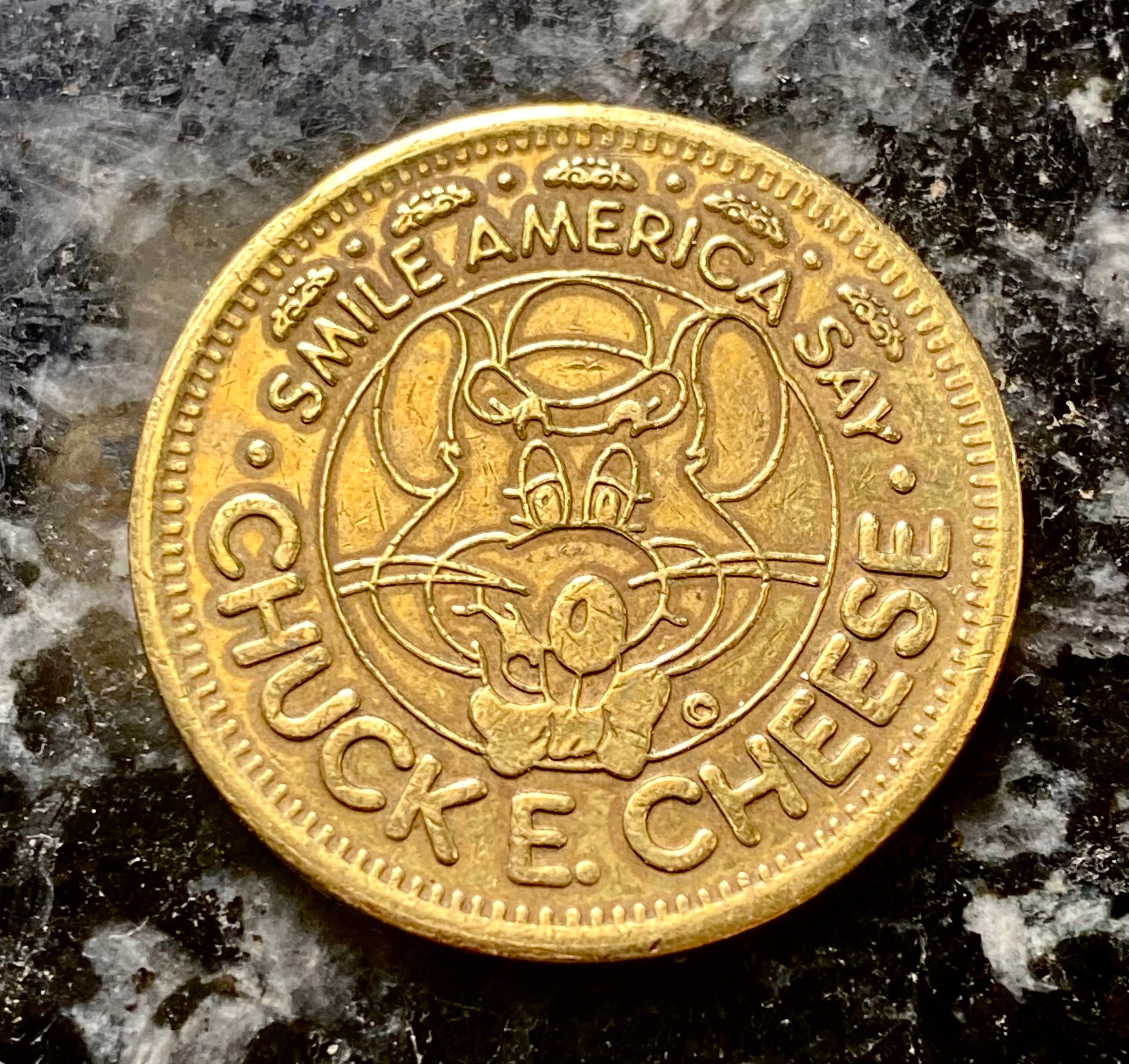 Vintage Pizza Time Theater 1988 Chuck E Cheese Arcade Token Good ...