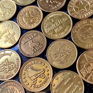 A Groovy Set of 22 Various Vintage Rollerskating Arcade Video Game ...