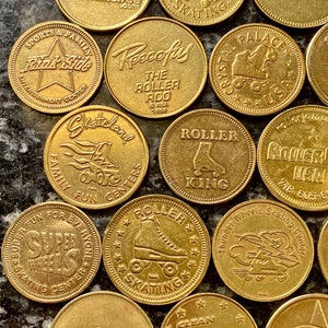 A Groovy Set of 22 Various Vintage Rollerskating Arcade Video Game ...