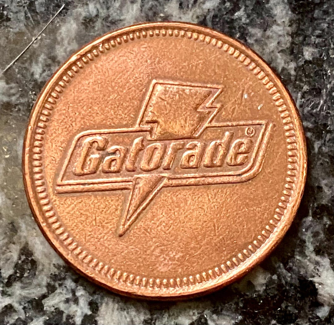 Vintage ‘gatorade’ Fun Spot Arcade Game Amusement Token - Very Good ...