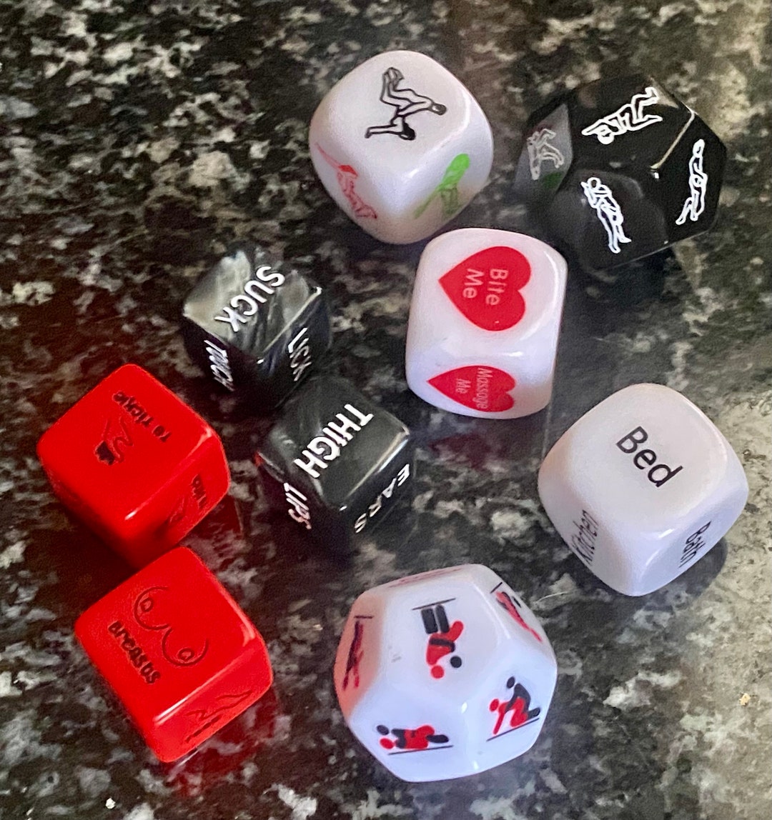 Set of 9 Different Spicy Dice Adult Games Sexy Bedroom - Etsy
