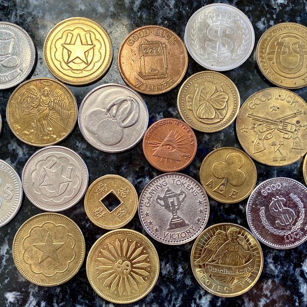 Good Luck Coin - Etsy