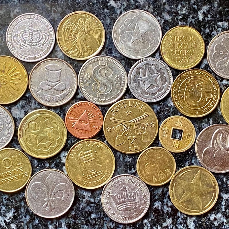 Good Luck Coin - Etsy