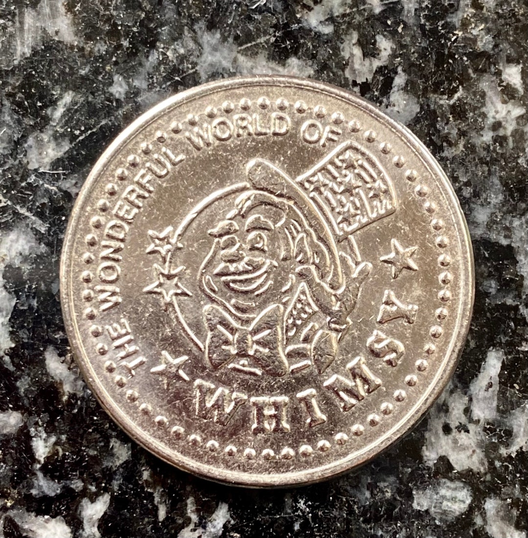 The Wonderful World of Whimsey Arcade Token - Rare Vintage Coin - Etsy