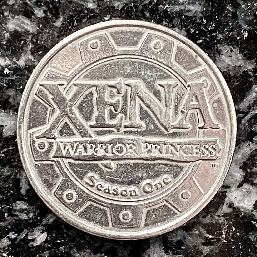 Xenia the Warrior Princess Collectible Coin Rare Souvenir Token 26mm ...