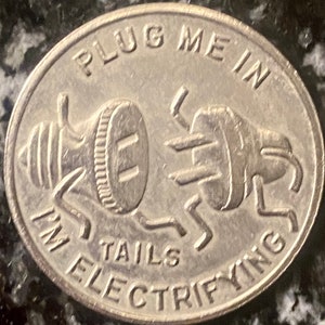 Comic Coins - ‘plug Me in I’m Electrifying’ ‘no, Not Without a Washer ...