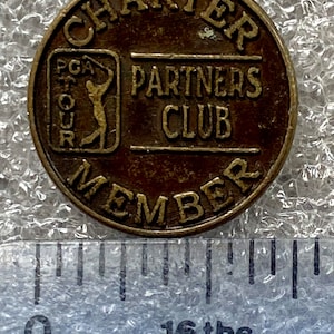 Lot of 50 PGA Tour Partners Golfing Tokens Golf Ball Markers Bronze ...