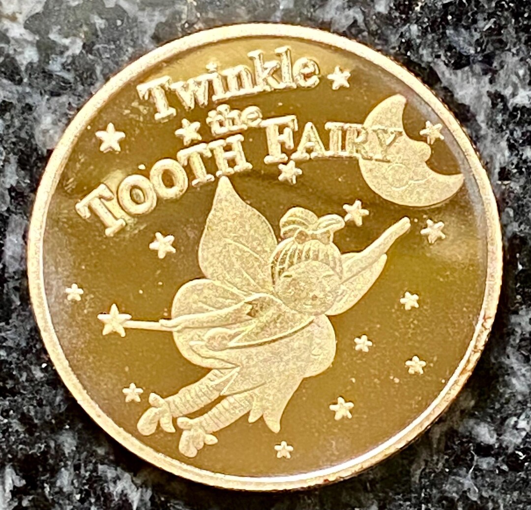 Tooth Fairy Gift Memorabilia Coin - ‘twinkle the Toothfairy ...