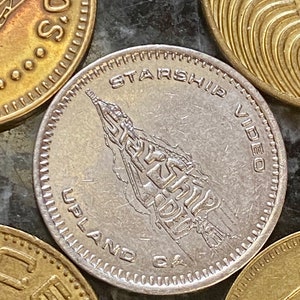 A Far-out Set of 20 Rare Vintage Outer Space Arcade Tokens From 70s-80s ...