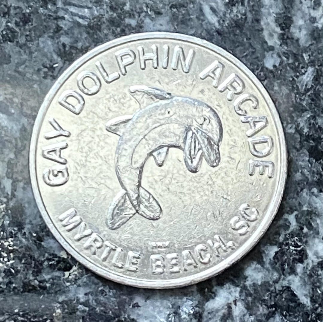 Vintage ‘gay Dolphin Arcade’- Myrtle Beach - Amusement Coin - Arcade ...
