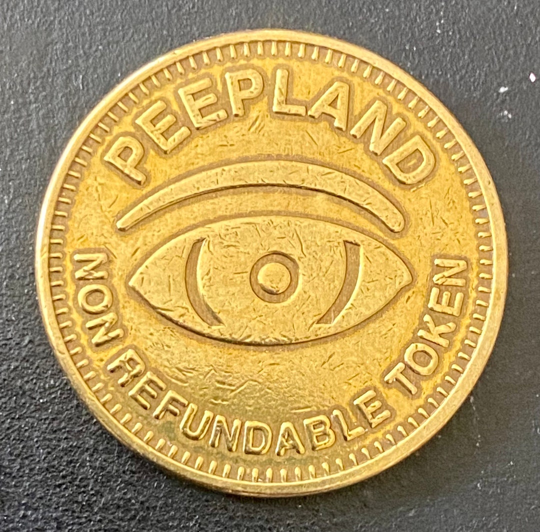 Vintage Adult peepland Peep Show Token - Etsy UK