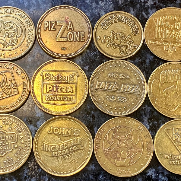 Showbiz Pizza Token - Etsy