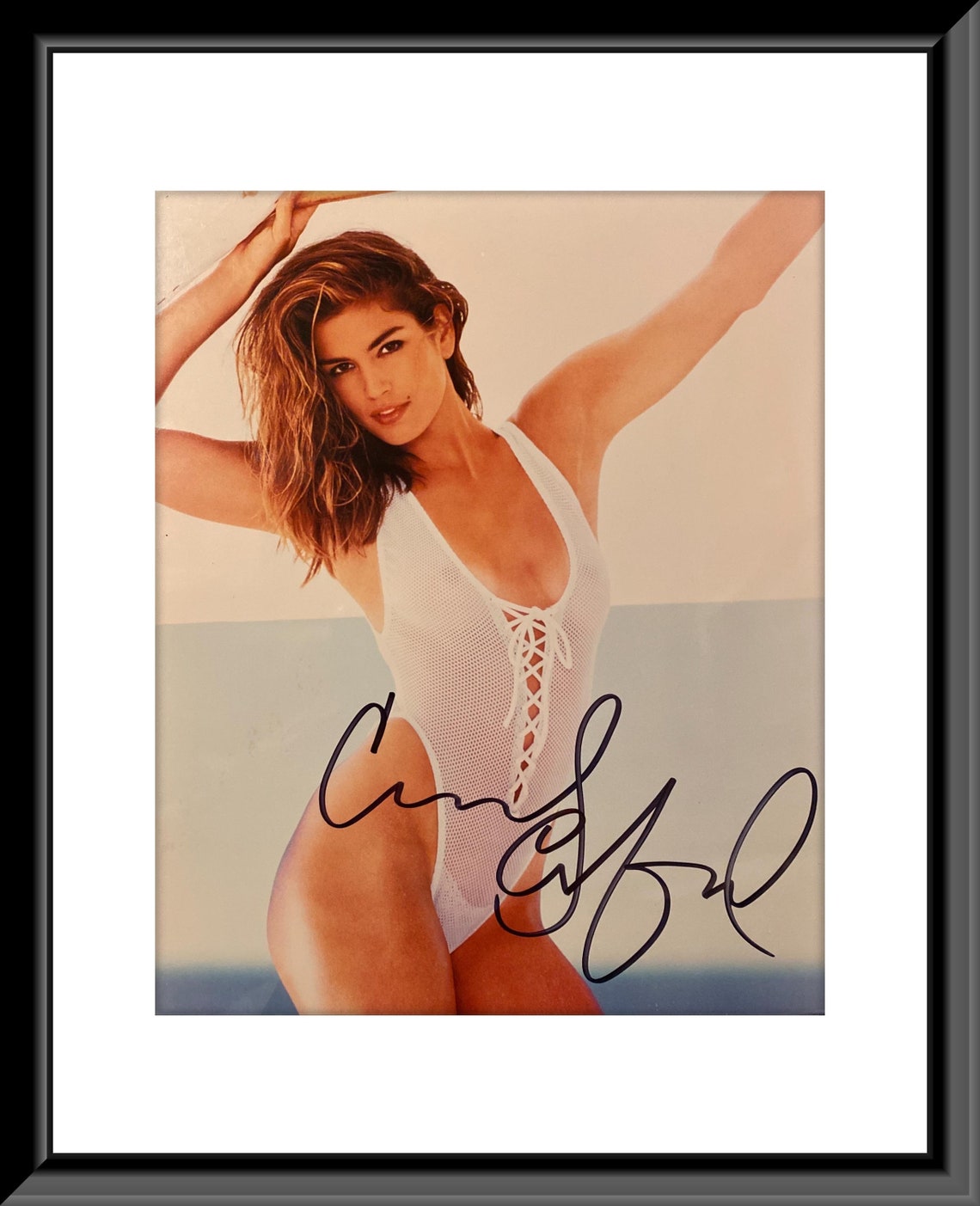 Cindy Crawford Signed Photo - Etsy