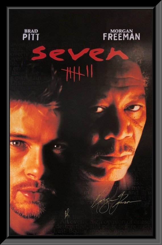 Brad Pitt Seven Poster