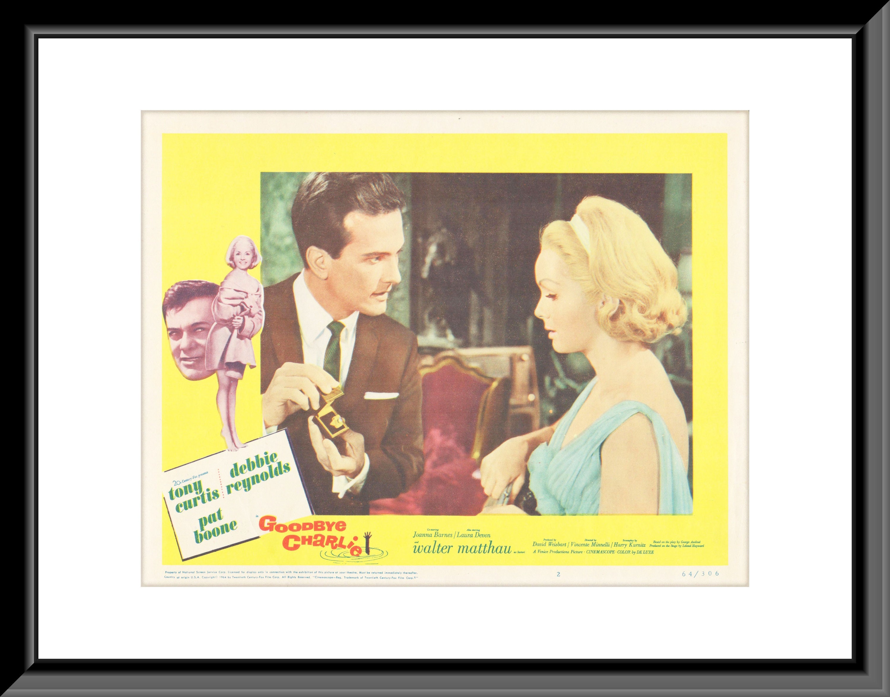 Goodbye Charlie 1964 Original Vintage Lobby Card - Etsy UK