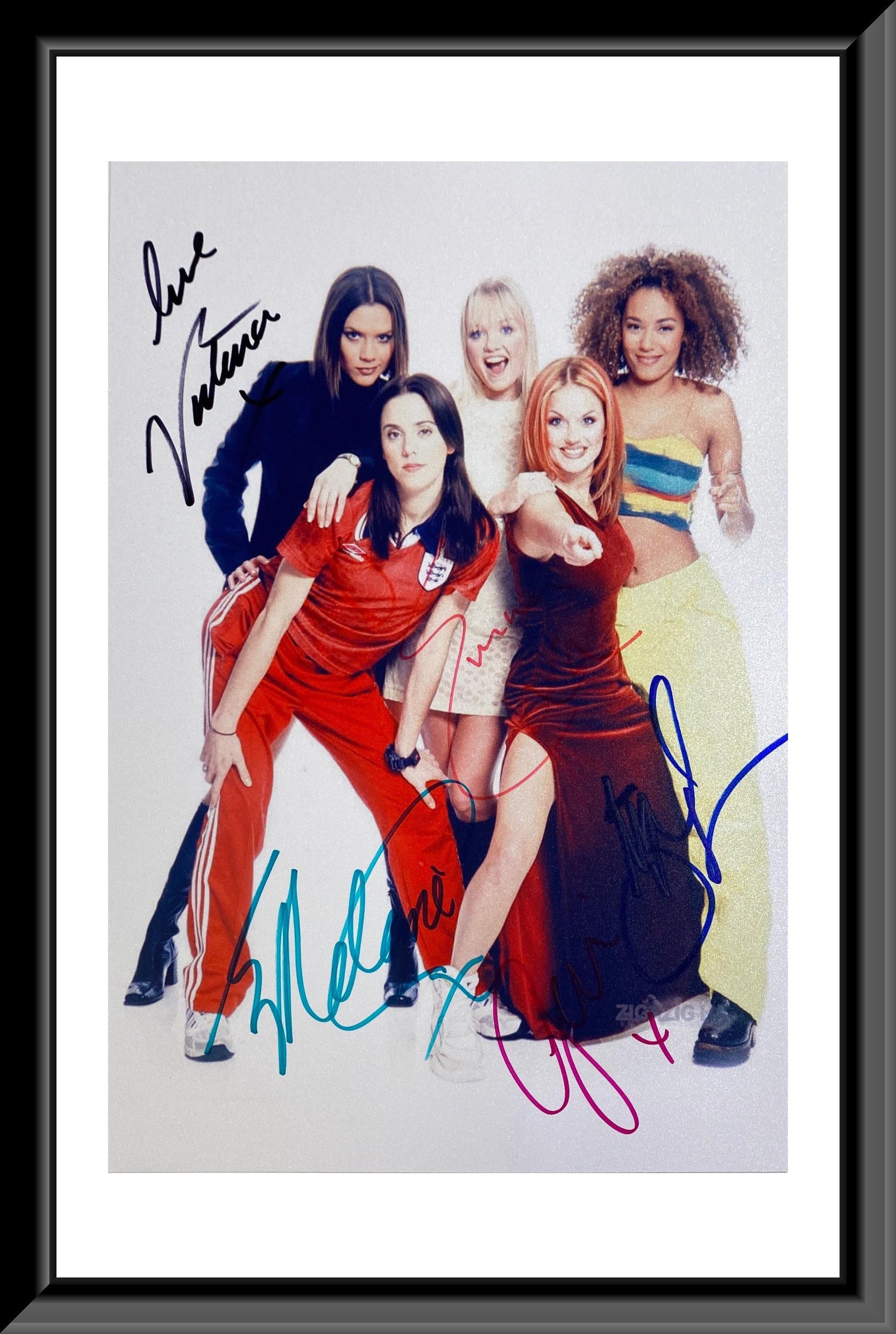The Spice Girls Signed Photo - Etsy