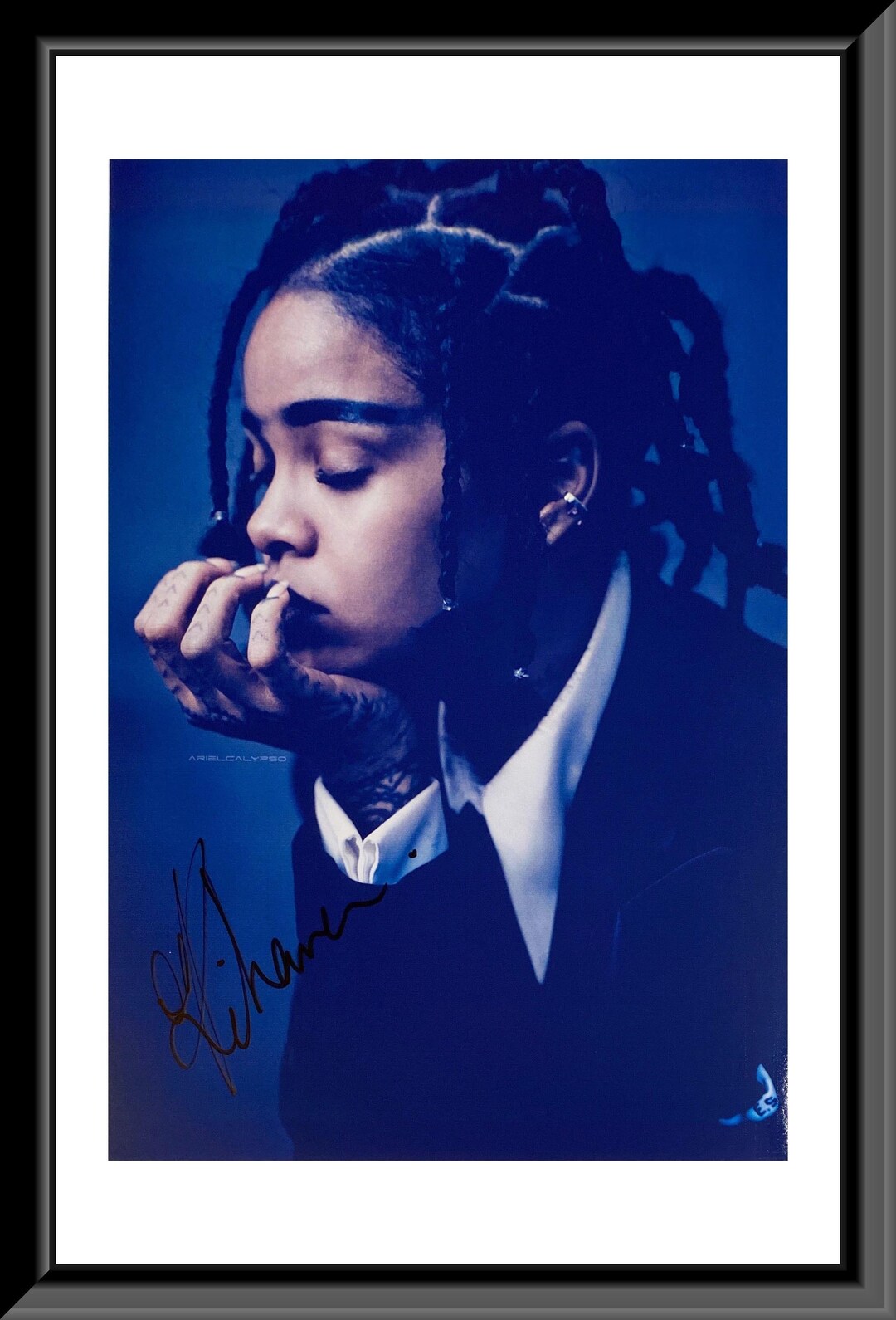 Rihanna Signed Photo - Etsy