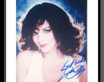 Joan Collins Signed Autographed Photo - Etsy