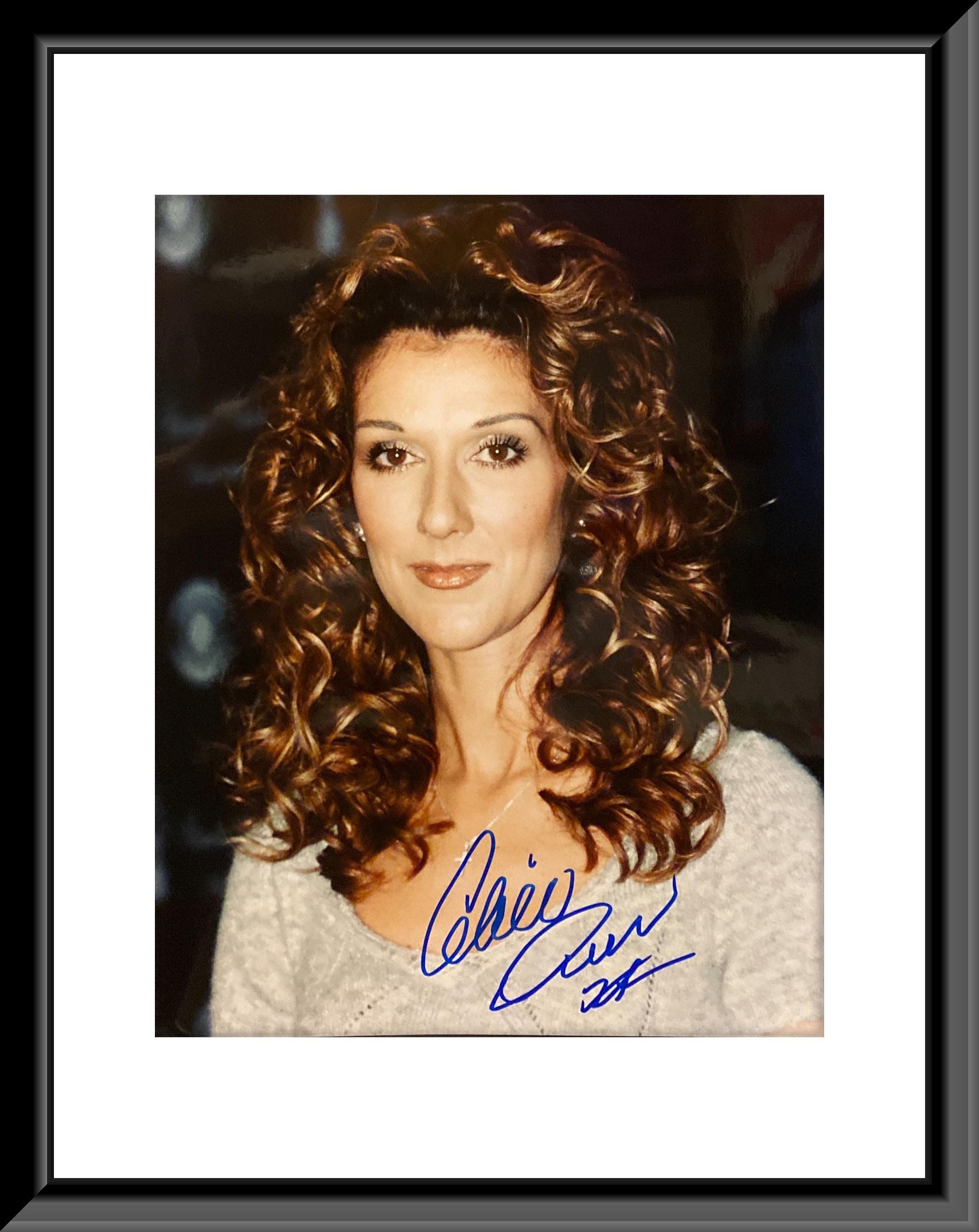 Céline Dion Hand-signed Photo | Etsy