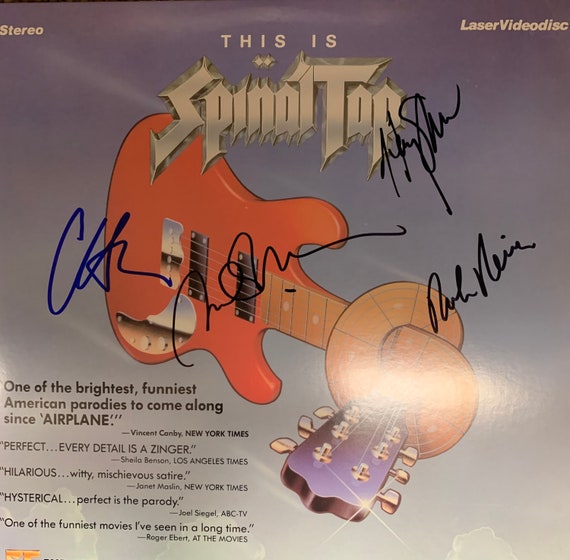 Cast Signed this is Spinal Tap Laserdisc - Etsy