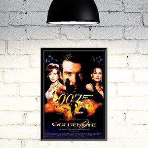 Goldeneye Cast Signed Movie Poster - Etsy