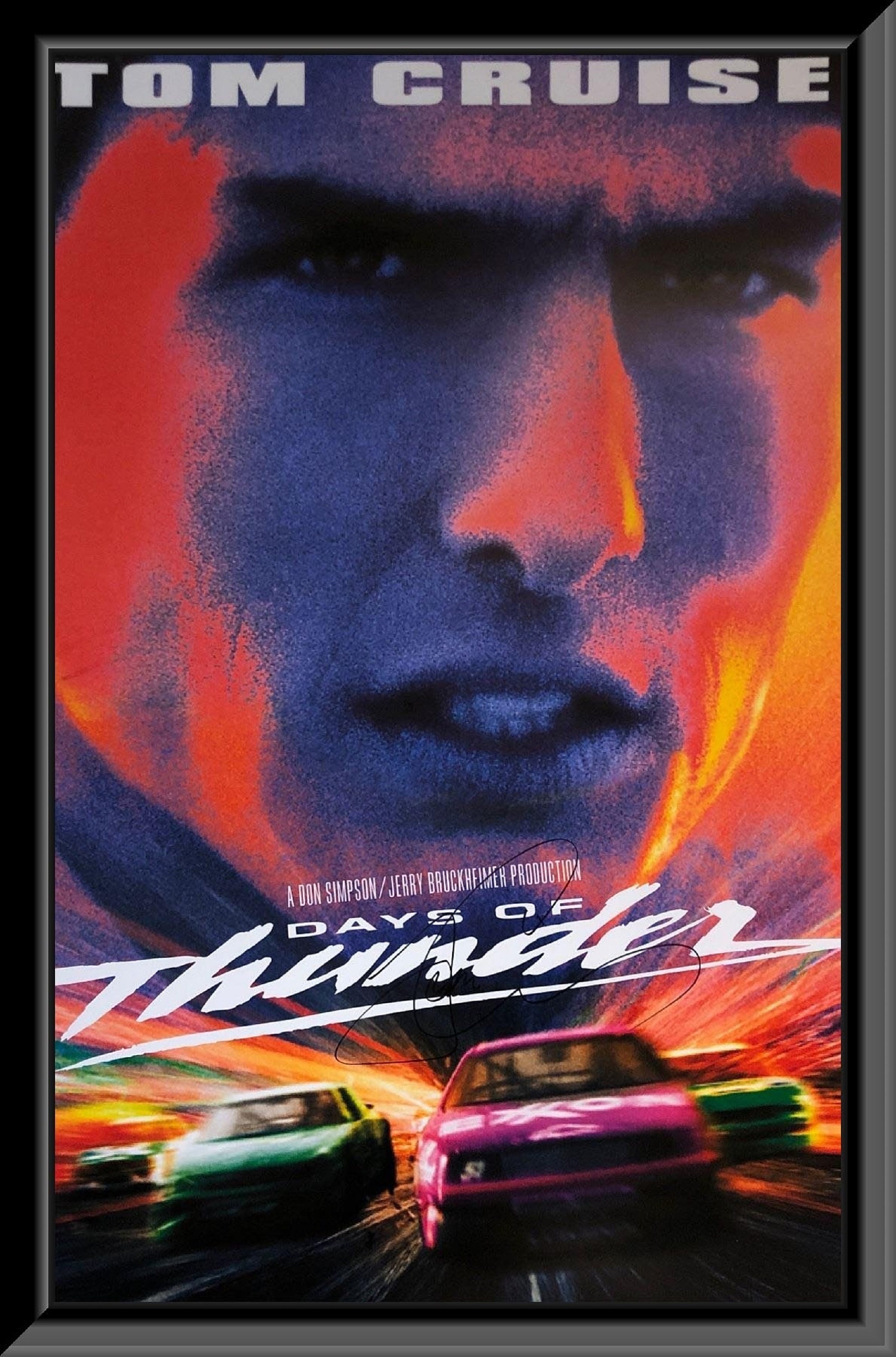 Days Of Thunder Poster