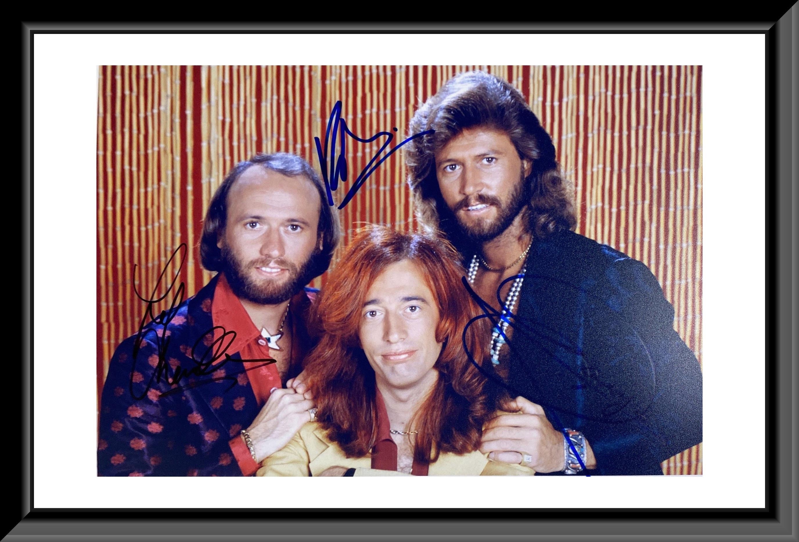 The Bee Gees Band Signed Photo - Etsy