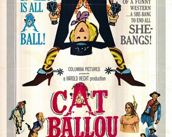Cat Ballou Poster - Etsy