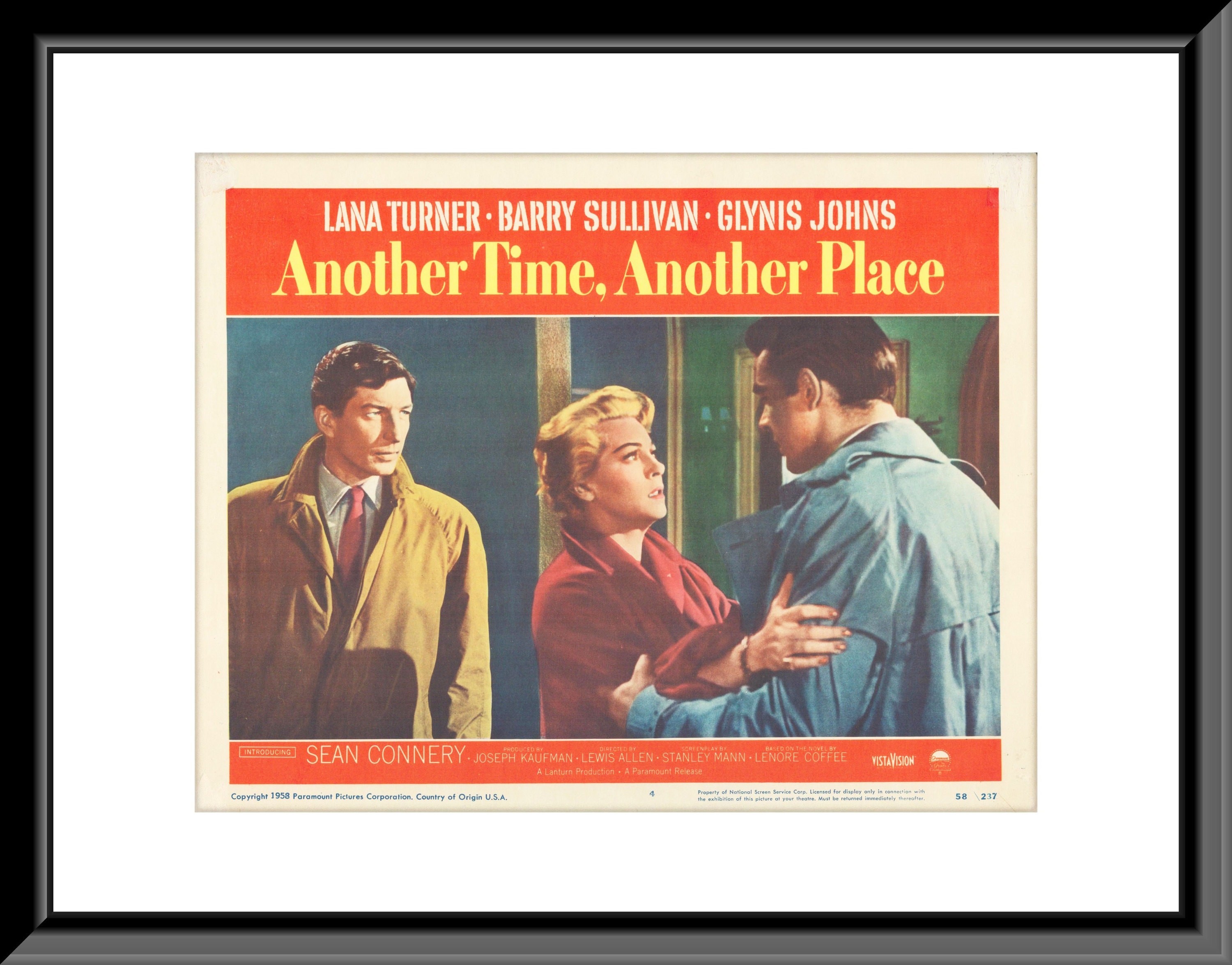 Another Time, Another Place 1958 Original Vintage Lobby Card - Etsy