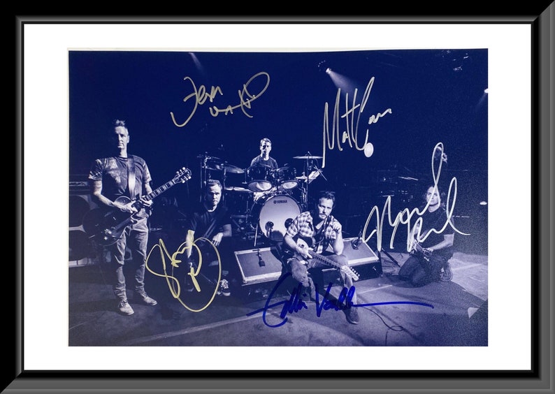 Pearl Jam Band Signed Photo - Etsy