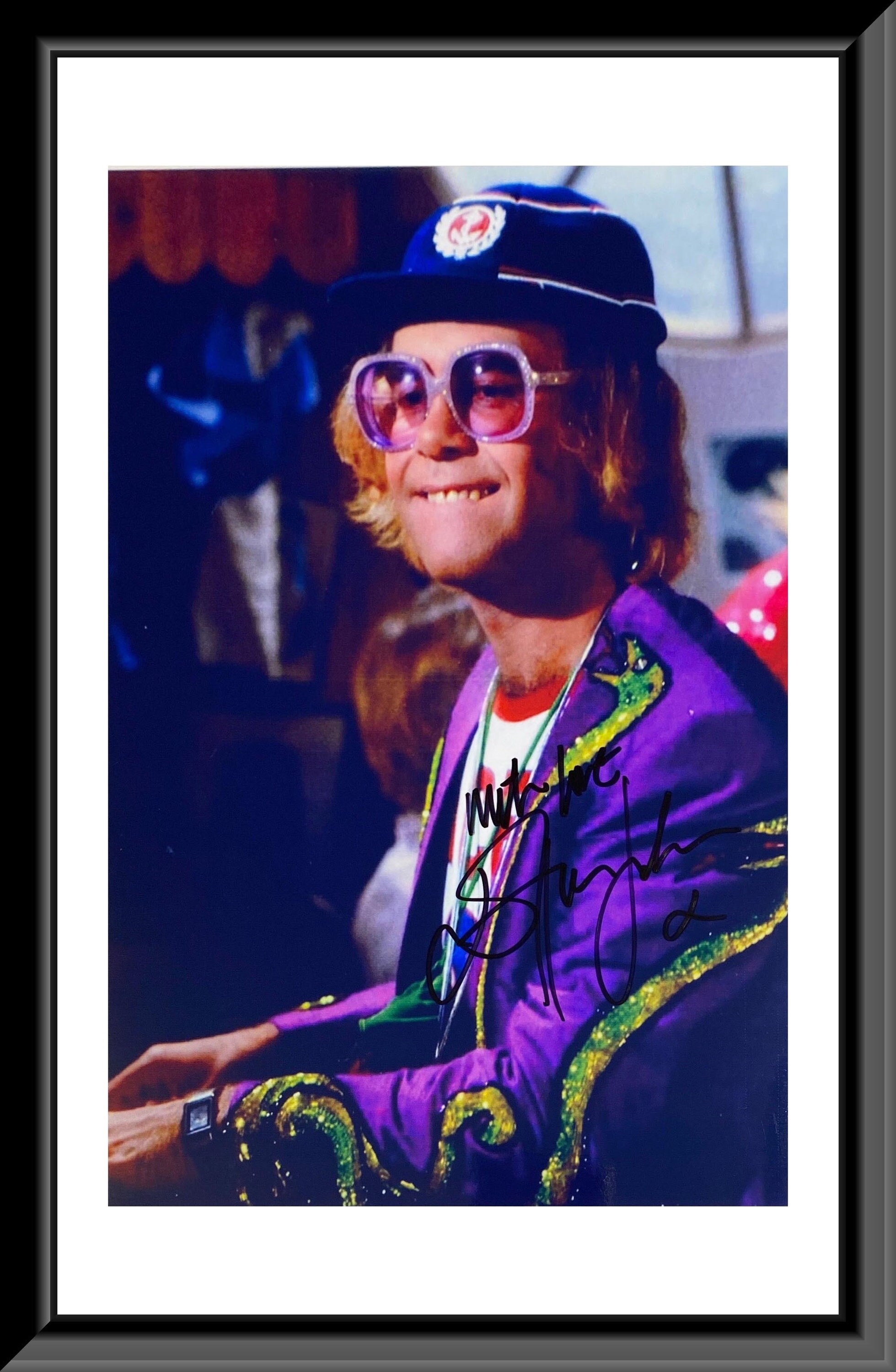 Elton John Signed Photo - Etsy