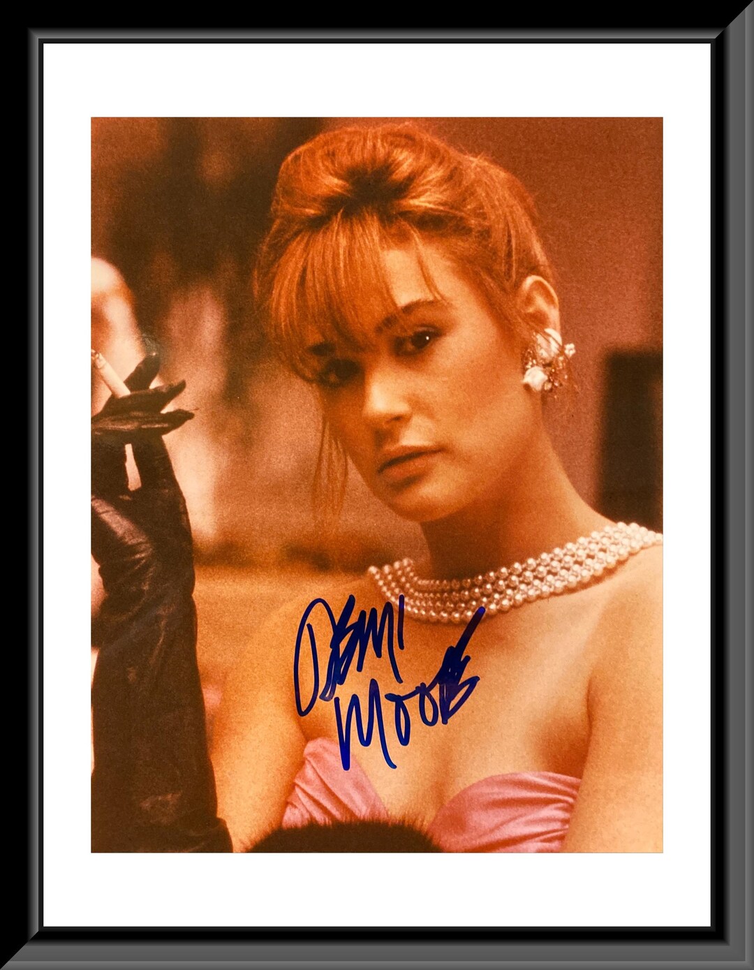 Demi Moore Signed Framed Photo - Etsy