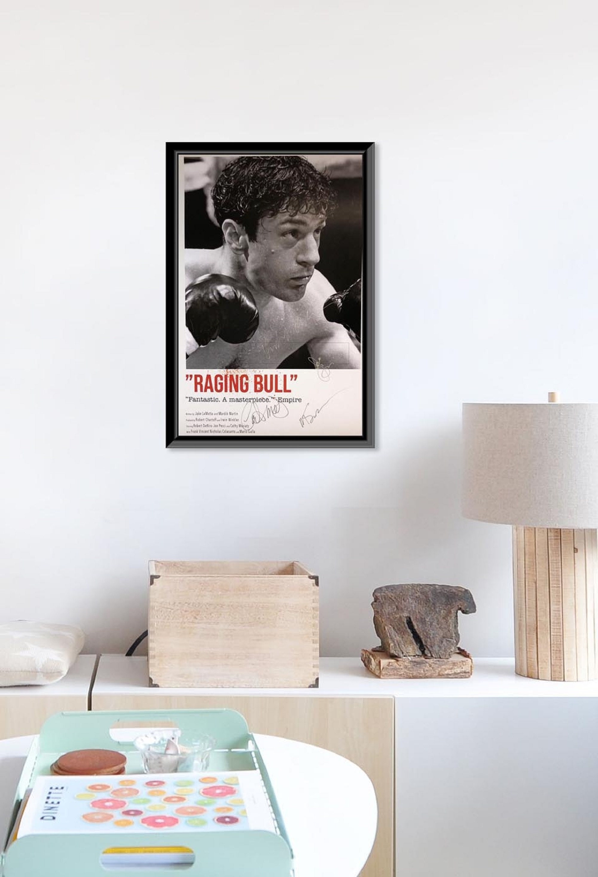 Raging Bull Cast Signed Movie Poster - Etsy