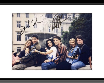 FRIENDS Aniston Cox Leblanc Signed REPRINT Autographed Photo - Etsy