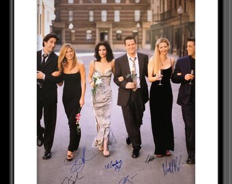 FRIENDS Aniston Cox Leblanc Signed REPRINT Autographed Photo - Etsy