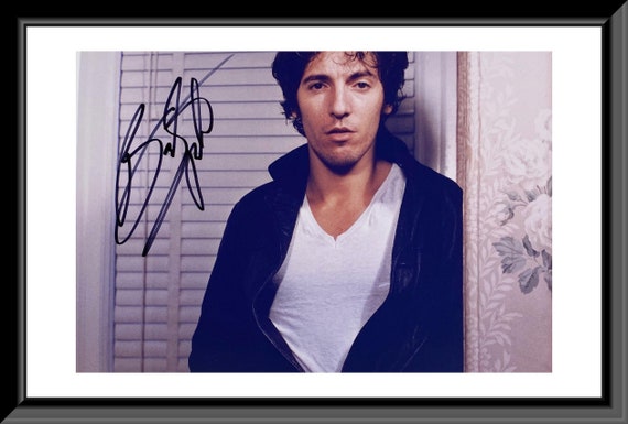 Bruce Springsteen Signed Photo - Etsy
