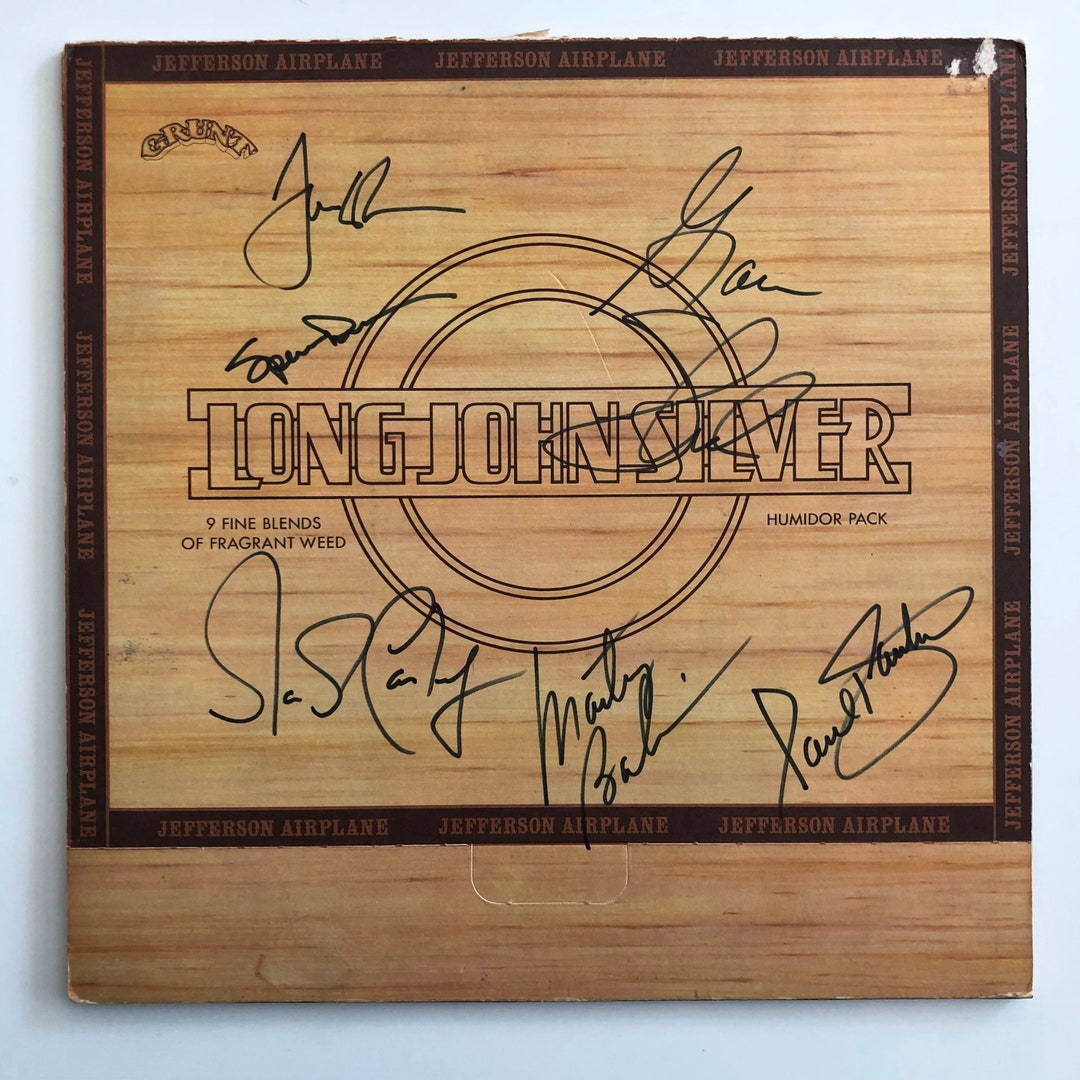Jefferson Airplane Signed long John Silver Album - Etsy