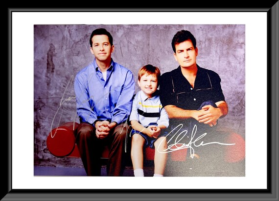 Two And A Half Men Cast Logo