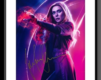 Elizabeth Olsen Signed Autographed 8x10 Photo - Etsy
