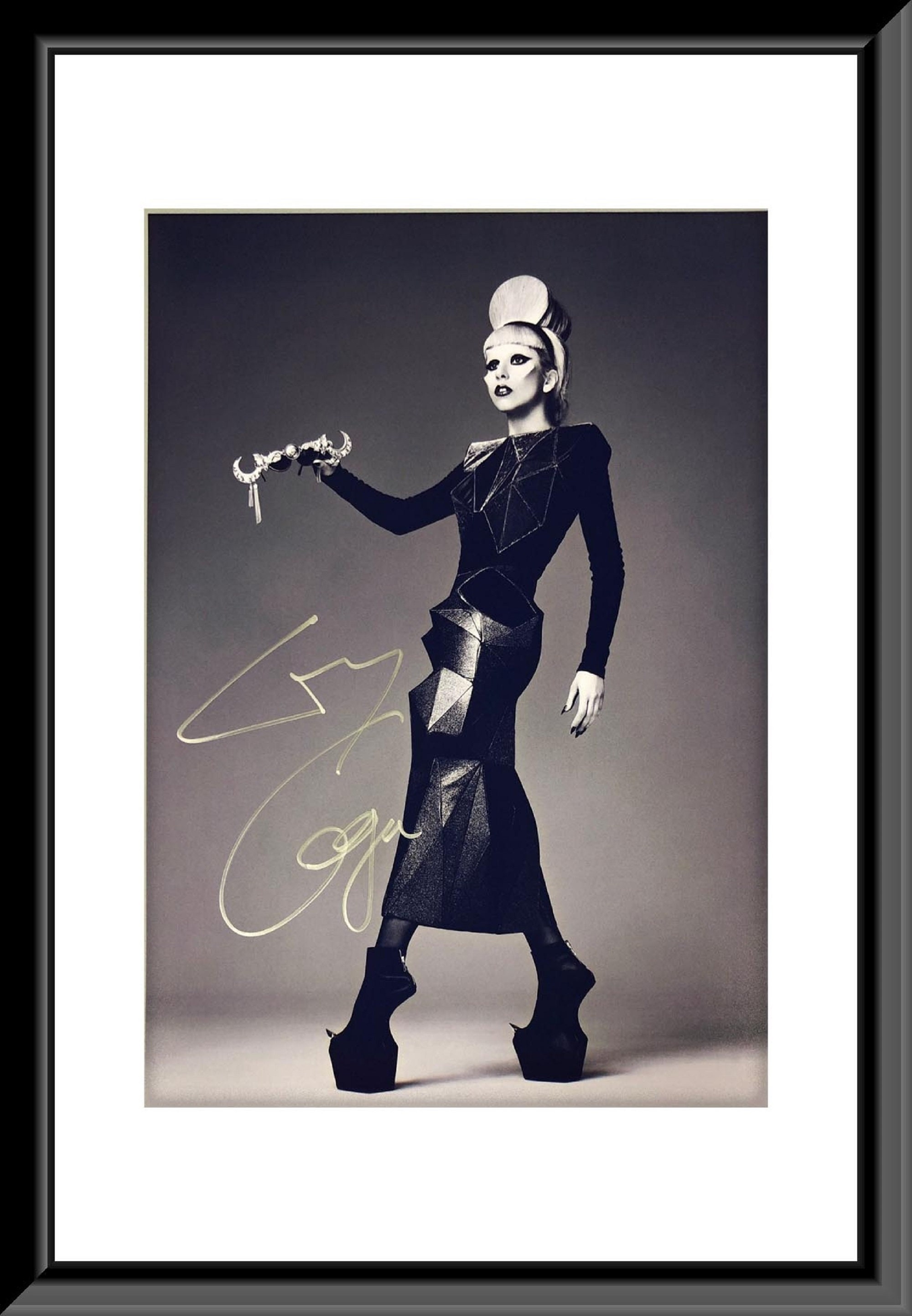 Lady Gaga Signed Photo - Etsy