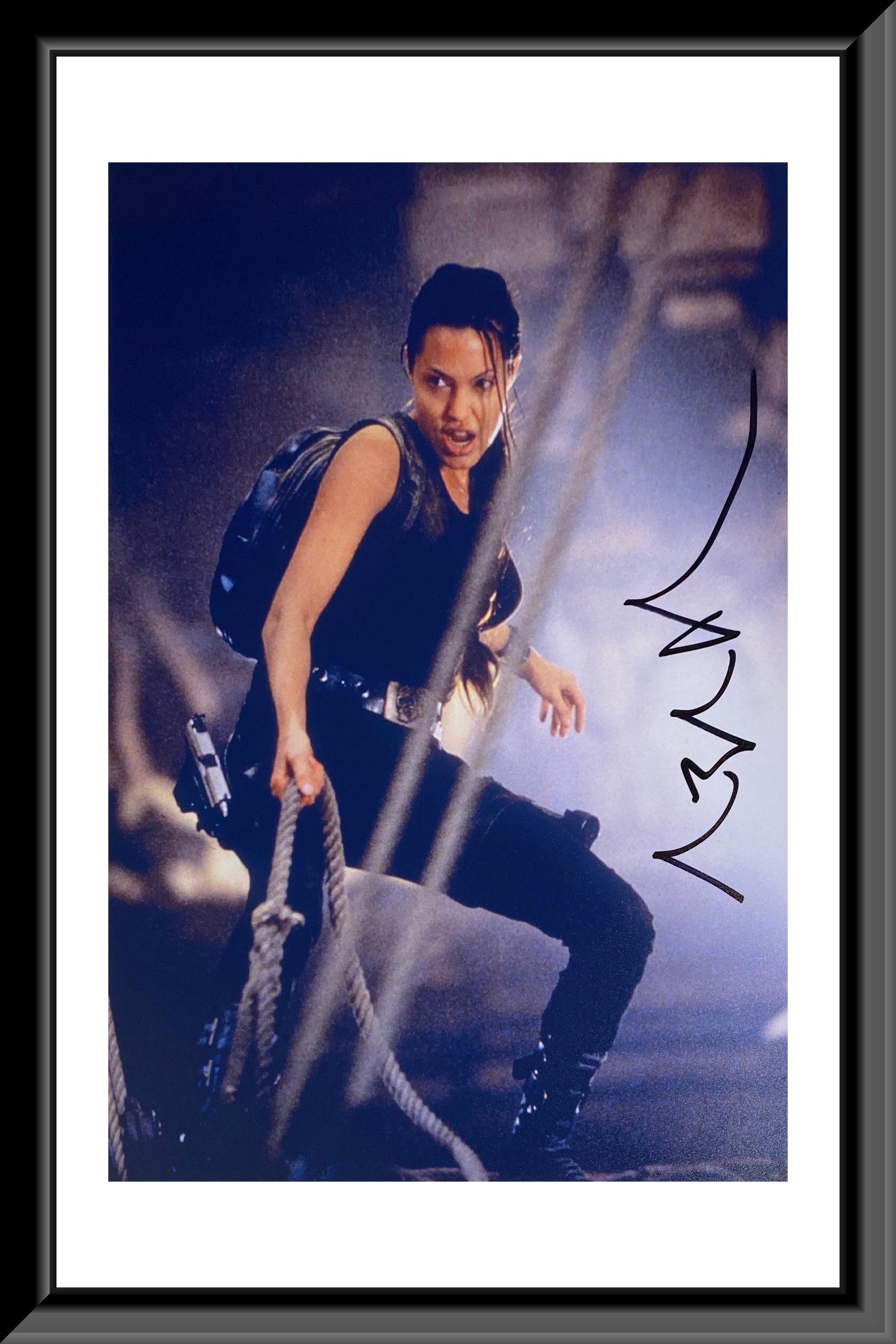 Angelina Jolie Autographed tomb Raider Photo - Etsy