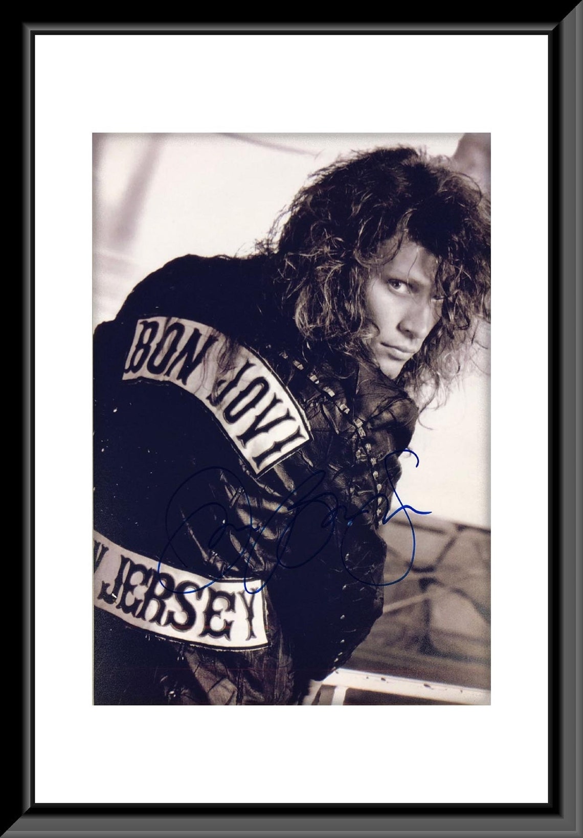 Jon Bon Jovi Signed Photo - Etsy