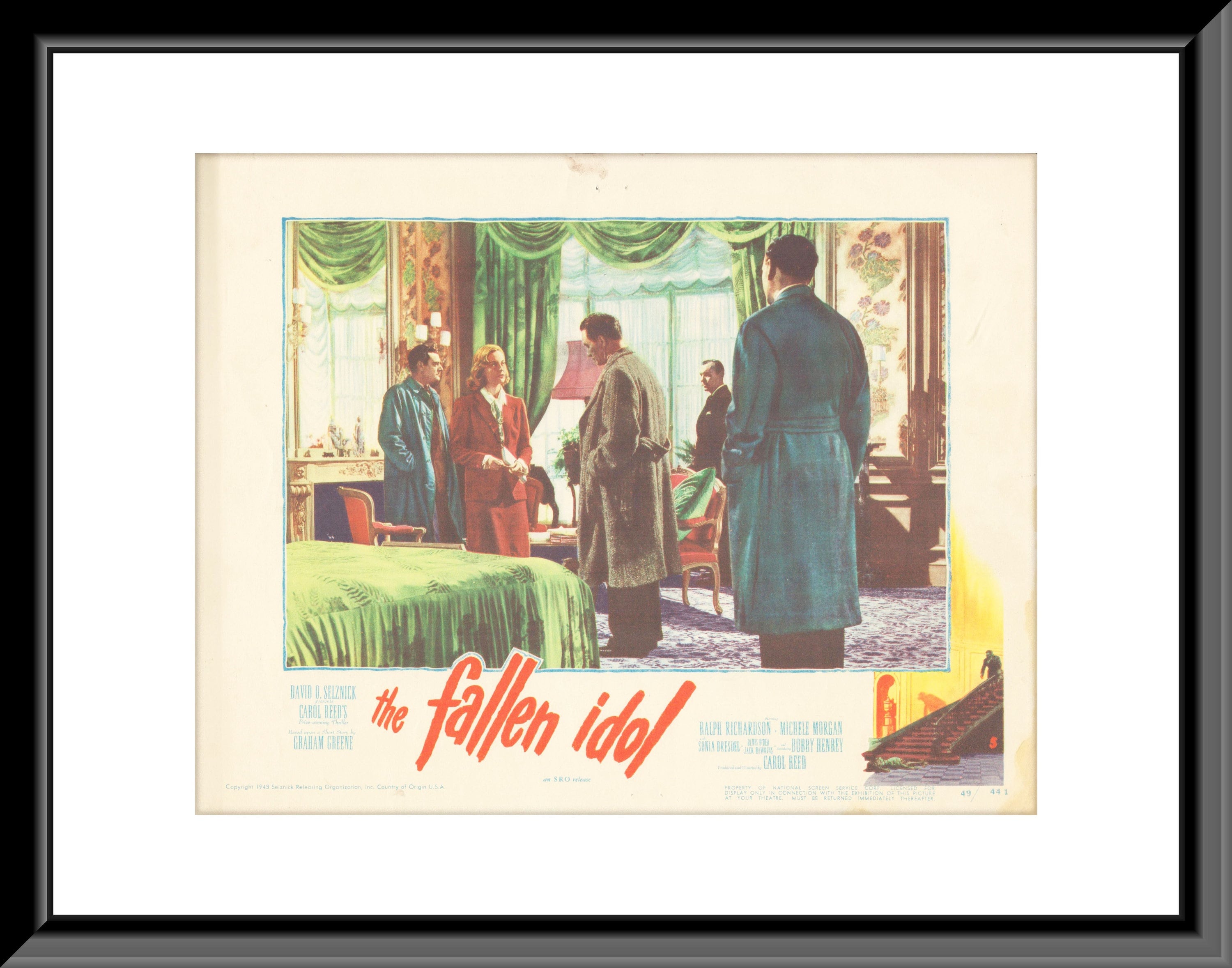 The Fallen Idol 1949 Original Vintage Lobby Card - Etsy
