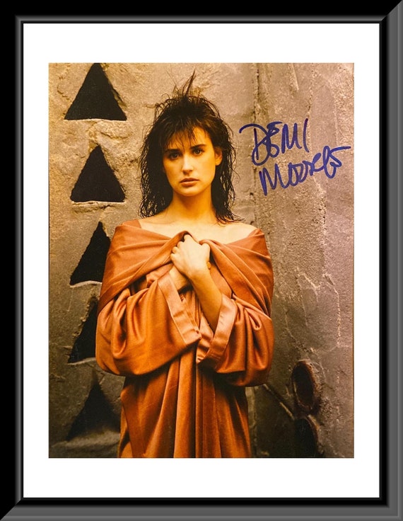 Demi Moore Signed Photo - Etsy Canada