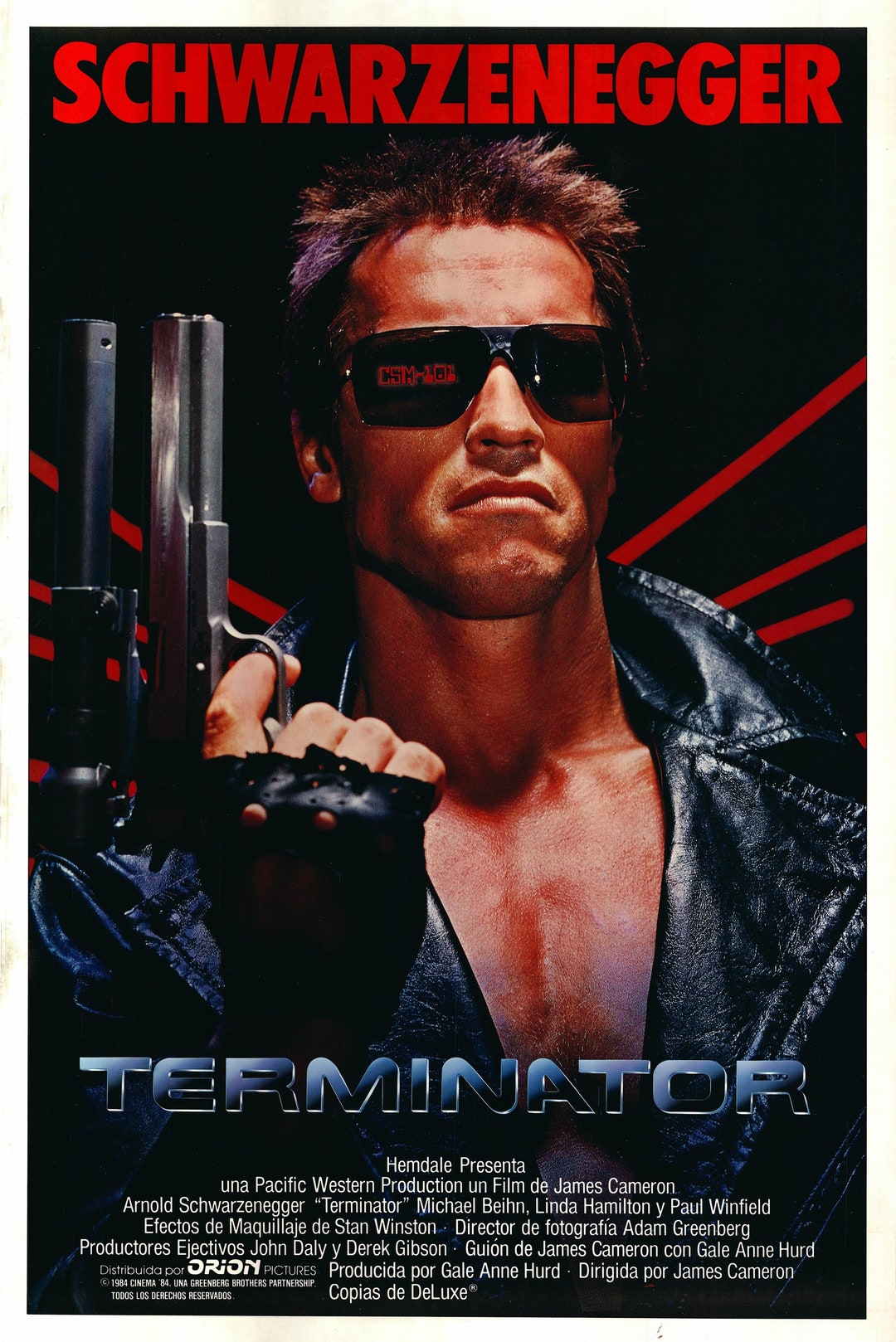 Online watch shopping The Terminator 24x36inch 1984 Classic Movie Silk ...