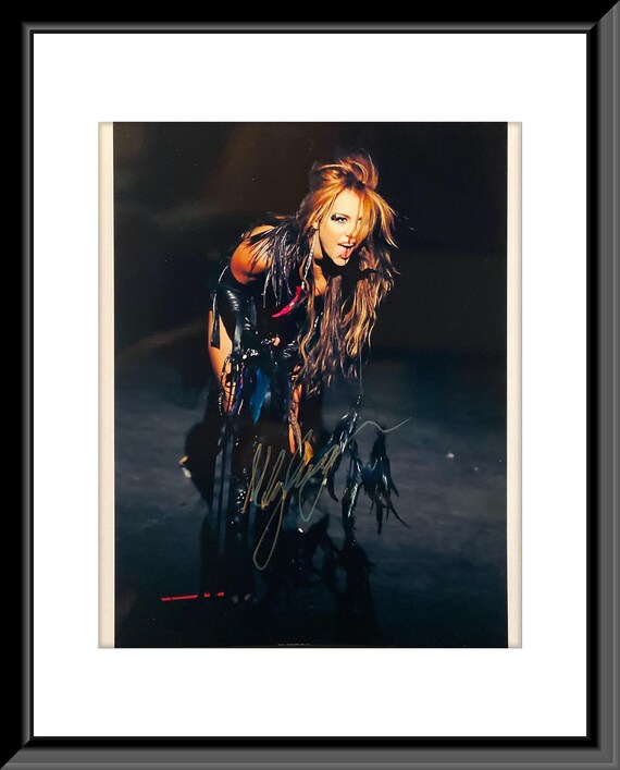 Miley Cyrus Signed Framed Photo | Etsy