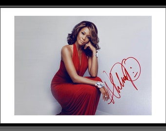 Whitney Houston Signed - Etsy