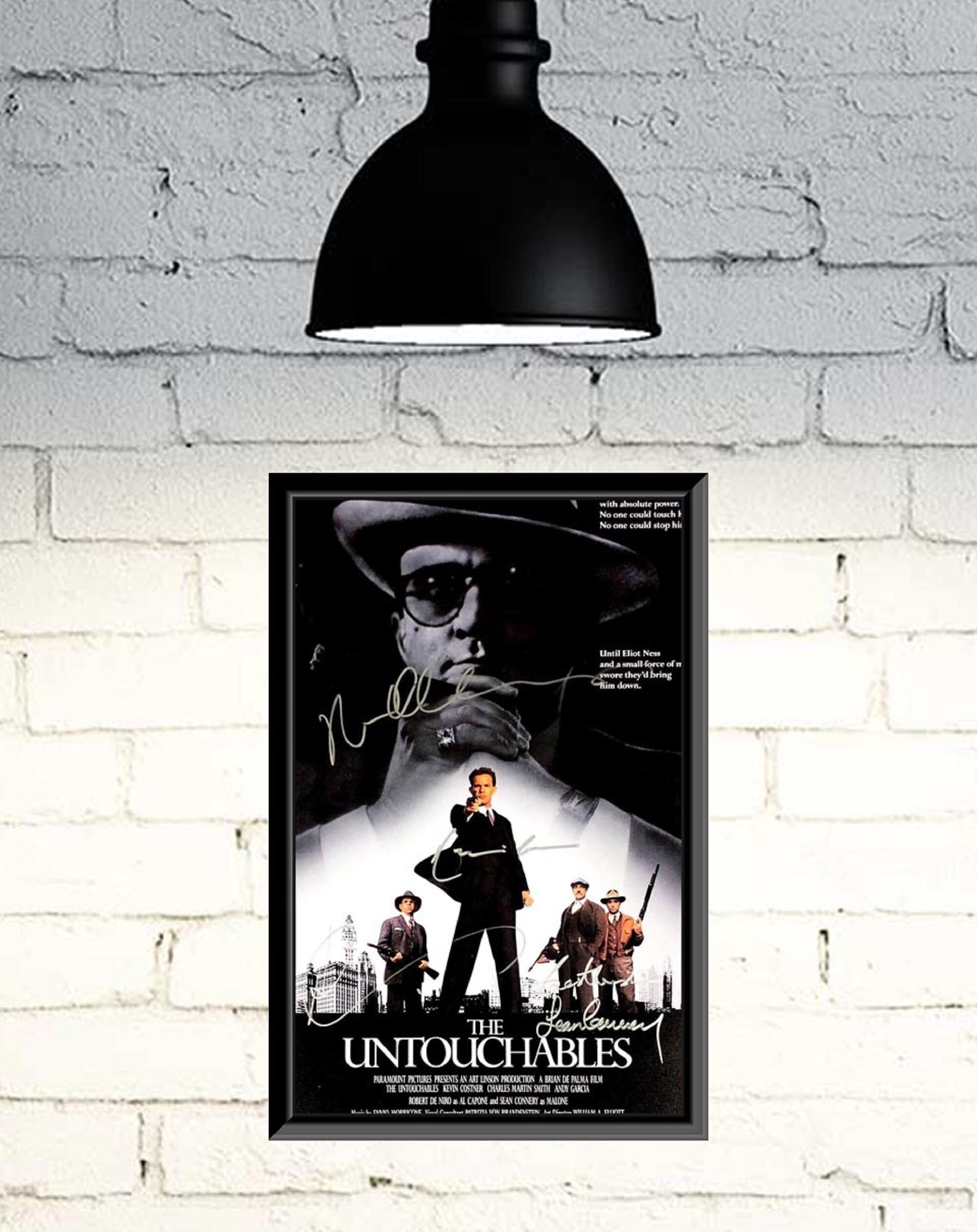 The Untouchables Cast Signed Movie Poster - Etsy