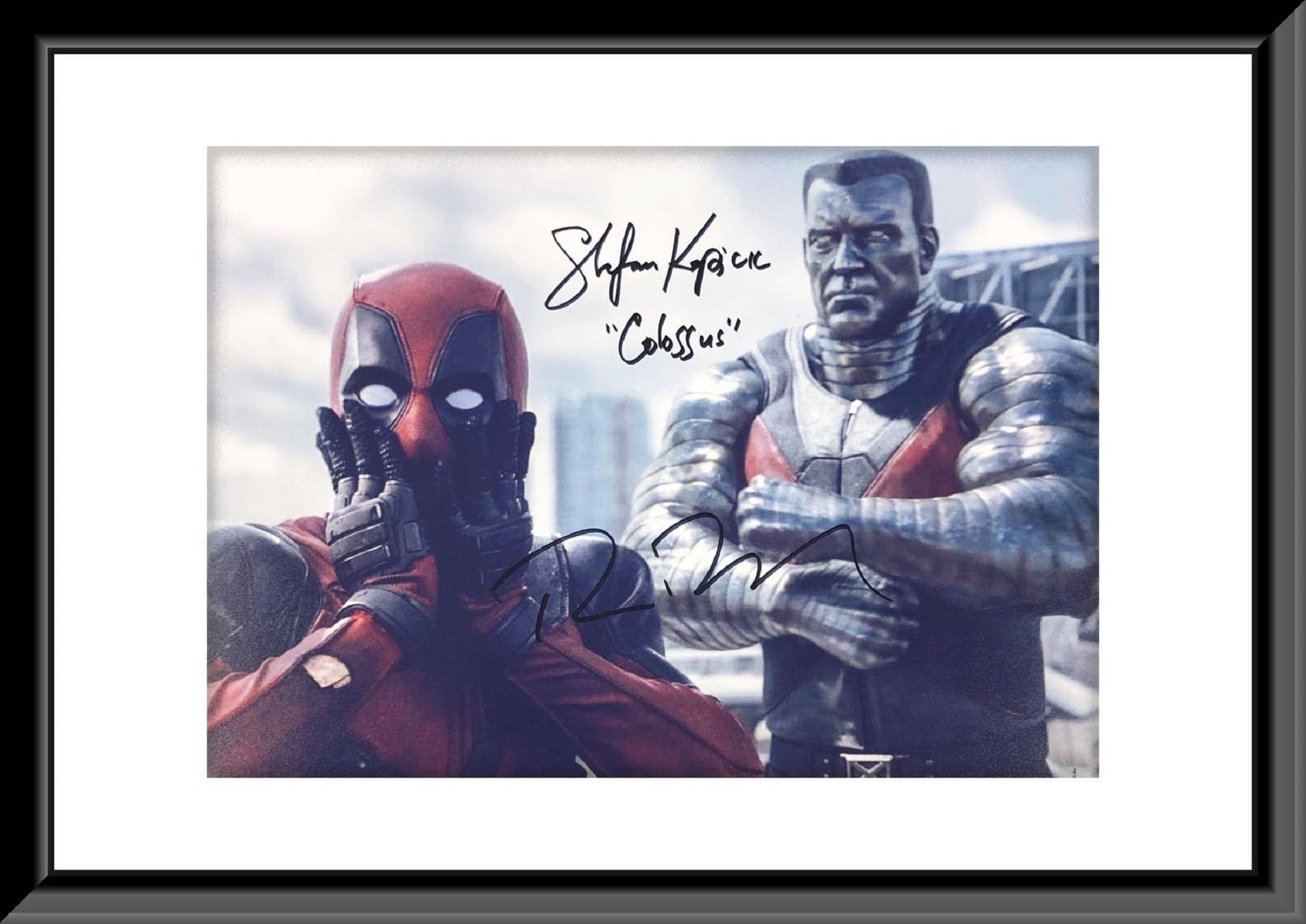 Deadpool Ryan Reynolds Signed Movie Photo - Etsy UK